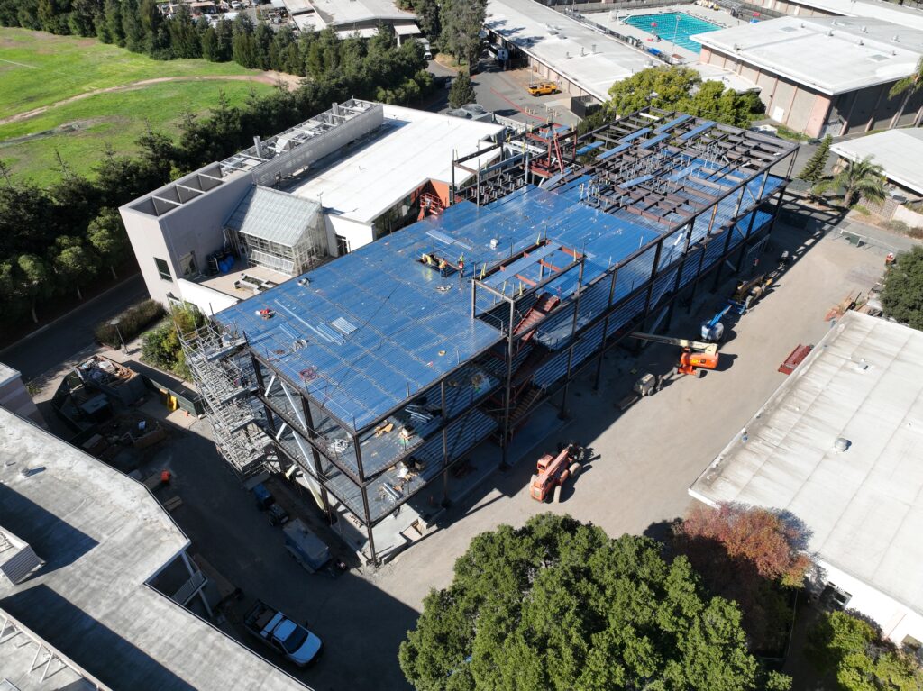 Blach Construction Tops Out New Biology Building at Chabot College | Blach Construction
