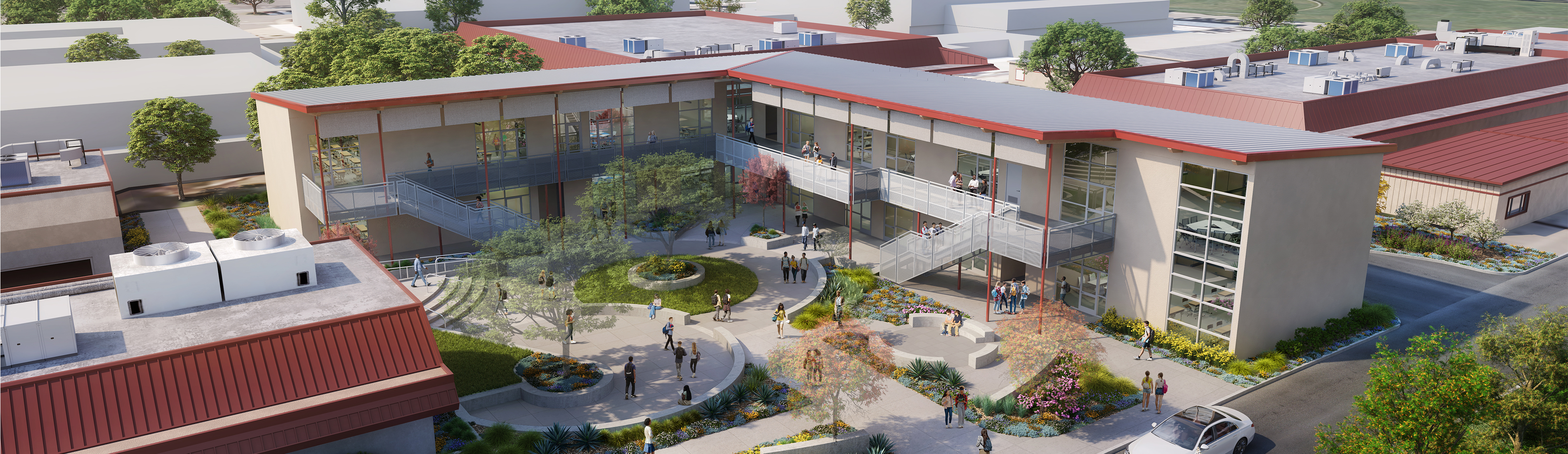 Piner High School Two-Story Classroom Building | Blach Construction
